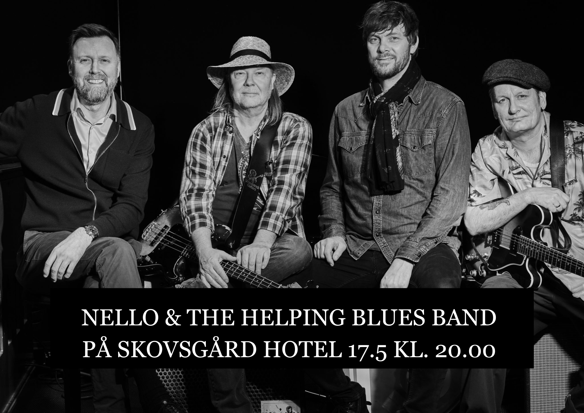 NELLO & THE HELPING HAND BLUES BAND 17.5 KL. 20.00. LÆS MERE HER ...